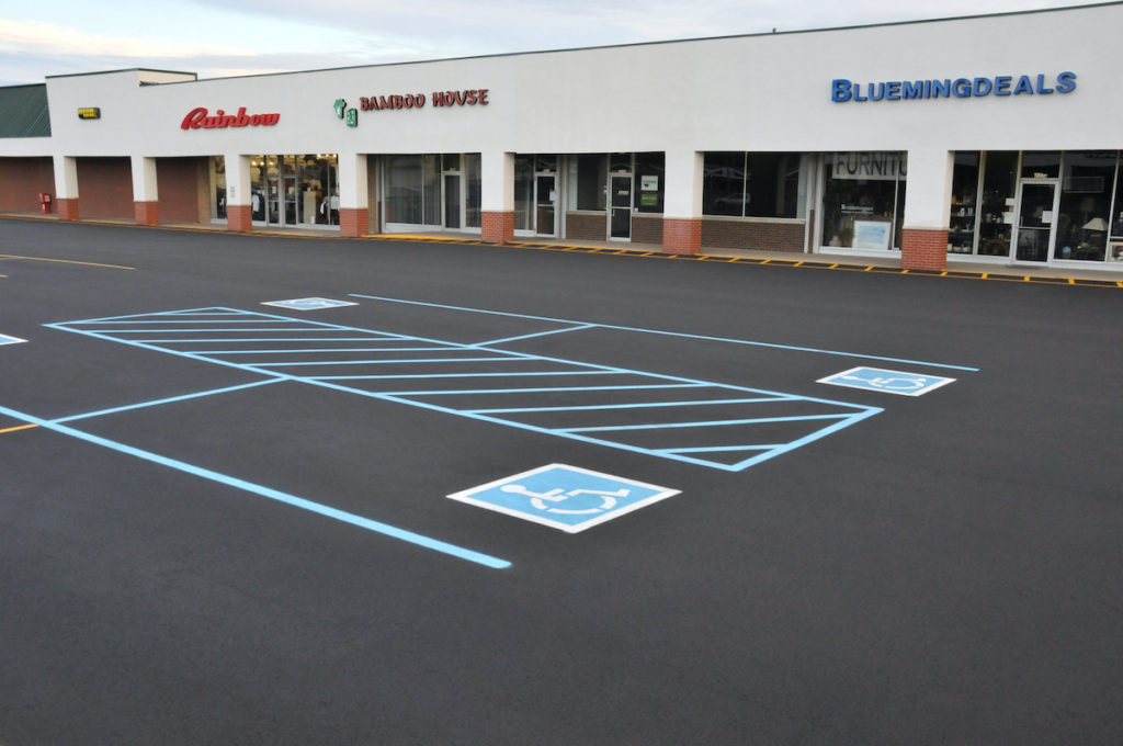 Keystone Plaza | Asphalt Repair | Indiana | Baumgartner Asphalt