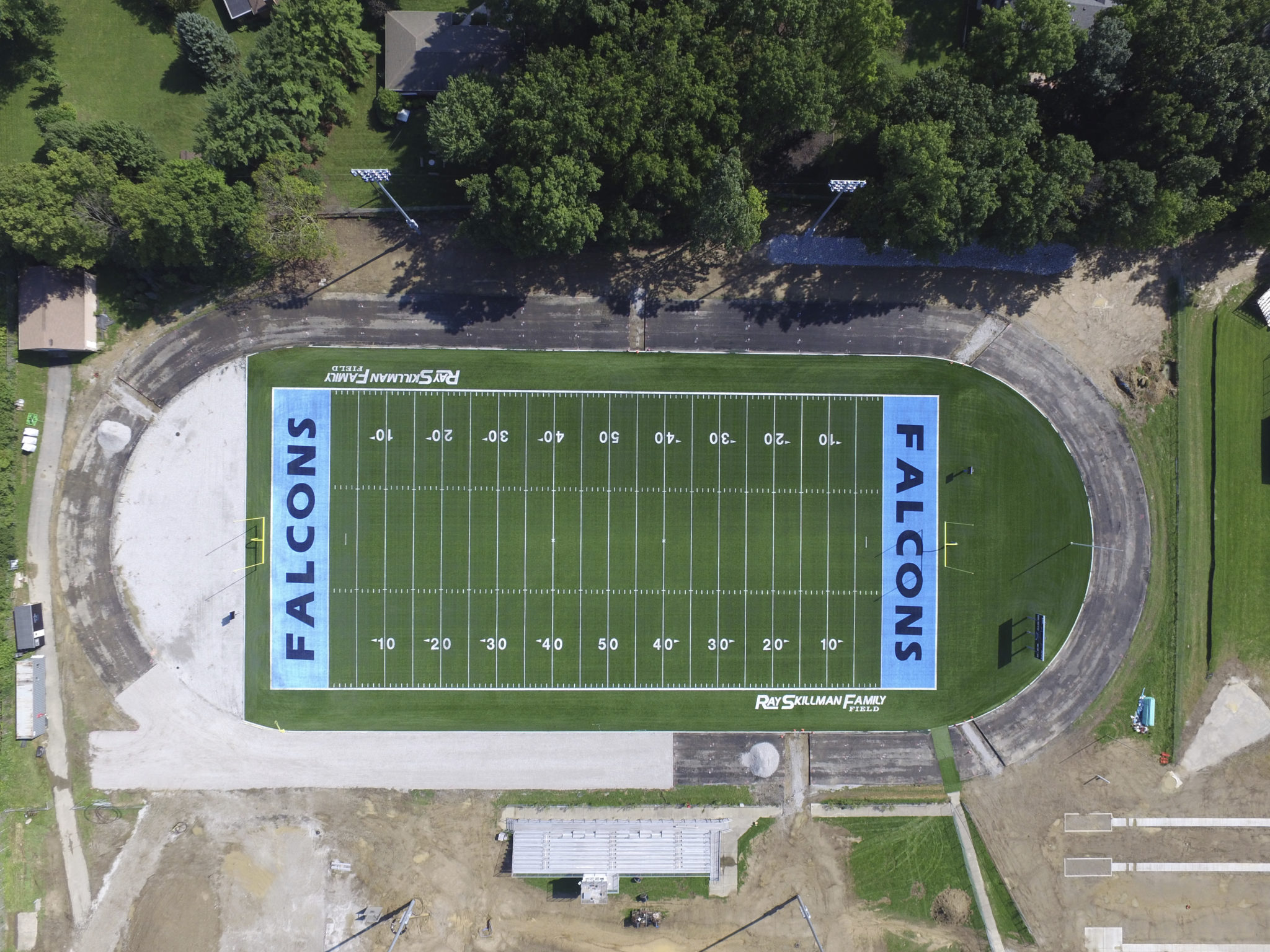 Perry Meridian High School | Asphalt Placement | Baumgarnter Asphalt